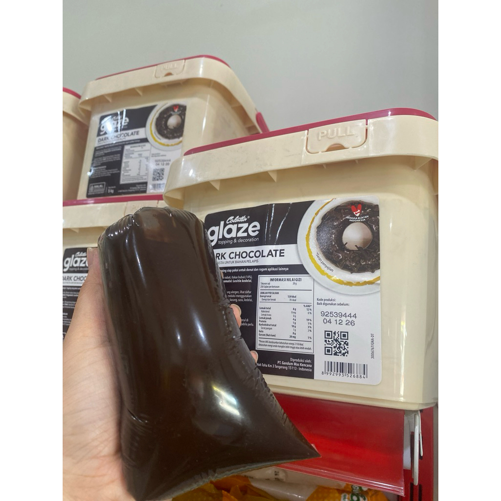Jual GLAZE REPACK (COLATTA Uk 250g & 500g) all variant | Shopee Indonesia