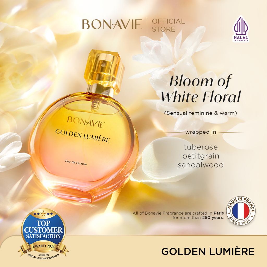 Jual [Special Affiliate] Bonavie Eau De Parfum - Golden Lumiere 30ml ...