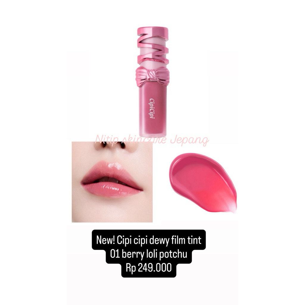 Jual cipi cipi dewy film tint original cipi cipi japan, liptint ...