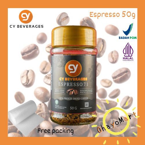 Jual CY Beverages Espresso 100% Freeze Dried instant coffee / CY ...