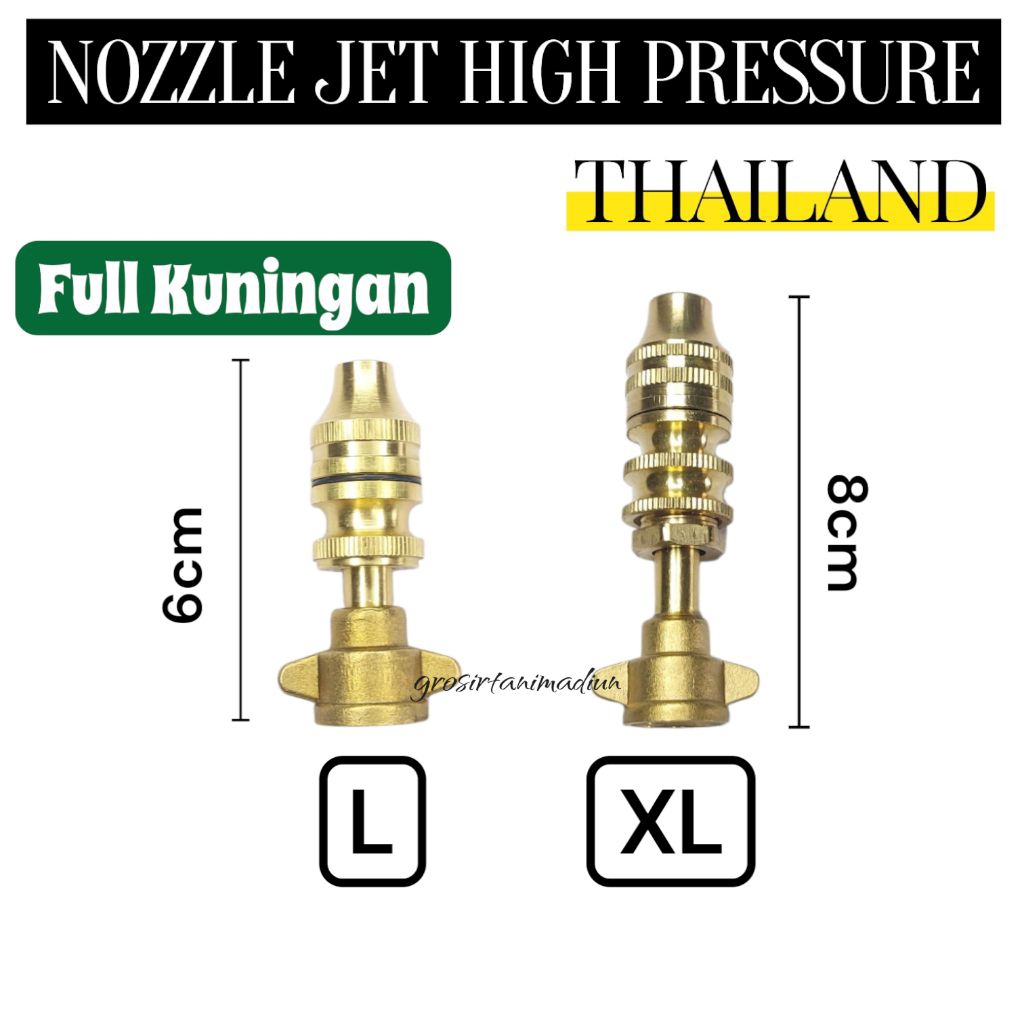 Jual NOZZLE JET HIGH PRESSURE electric sprayer atomisasu,cuti fruit ...
