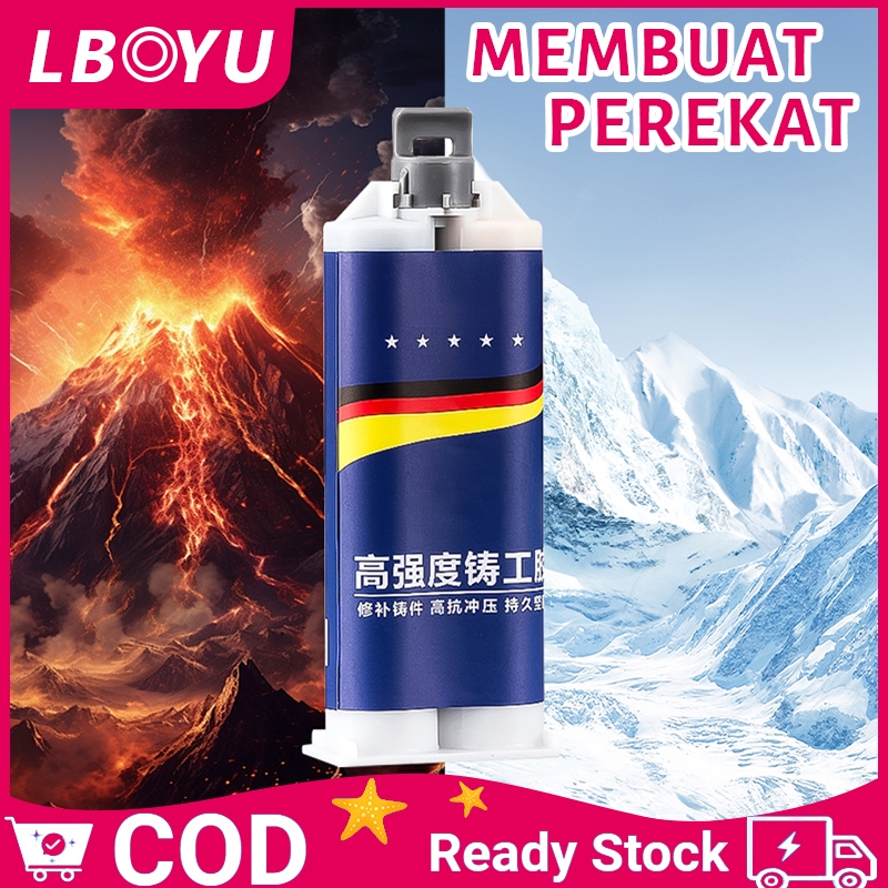 Jual Lem AB Besi Super Kuat Tahan Panas Lem Perekat Super 100g Untuk ...