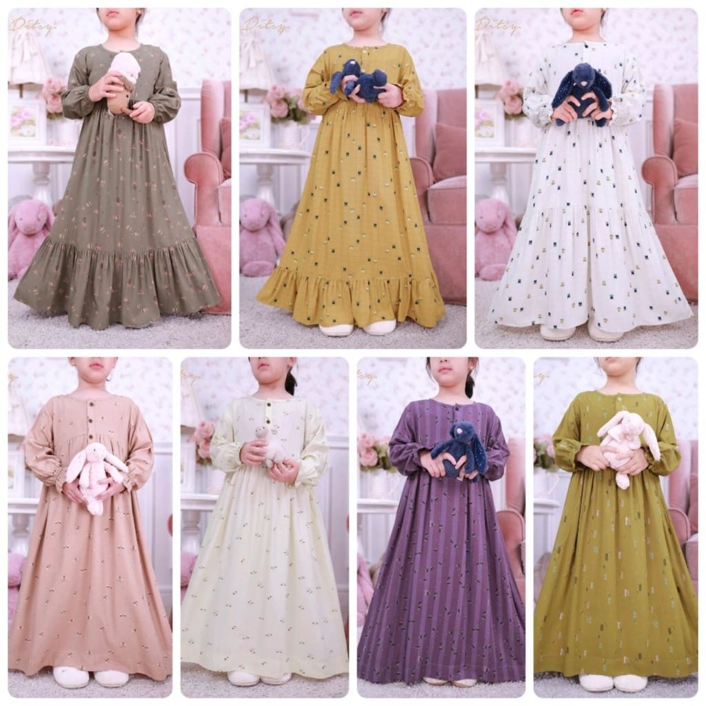Jual LITTLE DITSY NIGHTGOWN DESEMBER LITTLE LACEY GRAPE LITTLE NILOU ...