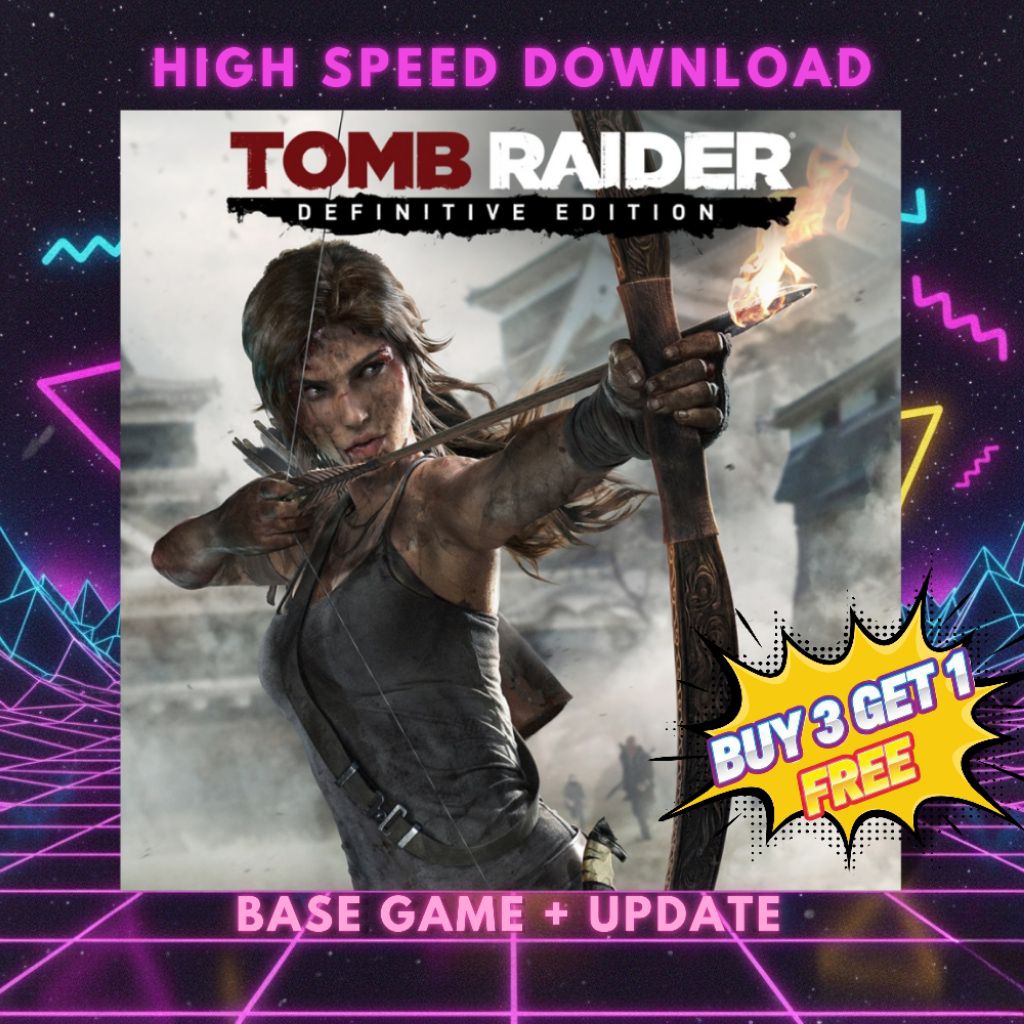 Jual Tomb Rider Definitive Edition - Game PS4 HEN Digital ( Format PKG ...