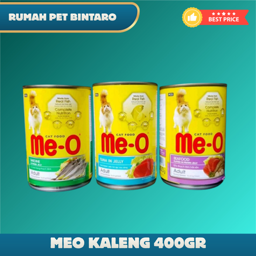 Jual MEO ADULT KALENG 400GR - MAKANAN KUCING BASAH ALL VARIAN | Shopee ...