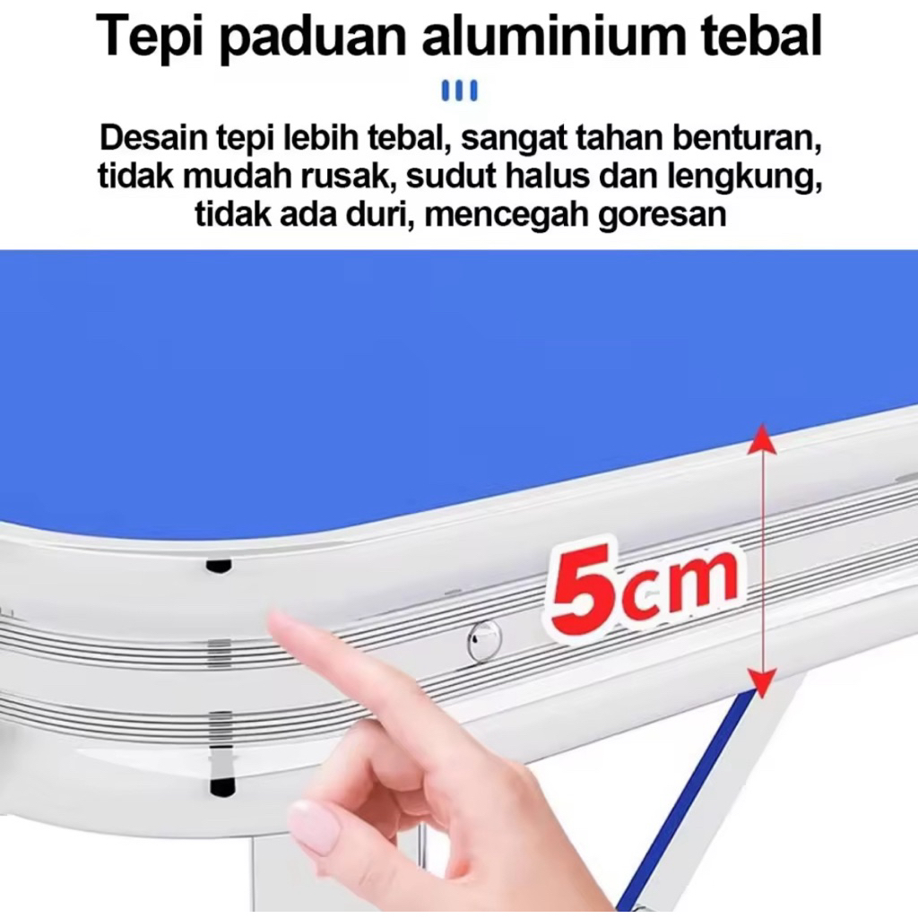 Jual Meja Lipat Aluminium / Meja Lipat Jualan / Meja Piknik | Kokoh ...