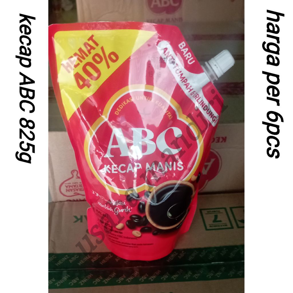 Jual kecap ABC pouch 825g | Shopee Indonesia