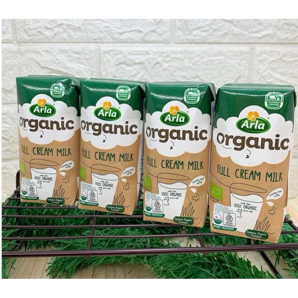 Jual Arla Full Cream Milk UHT Organic 200ml | Shopee Indonesia