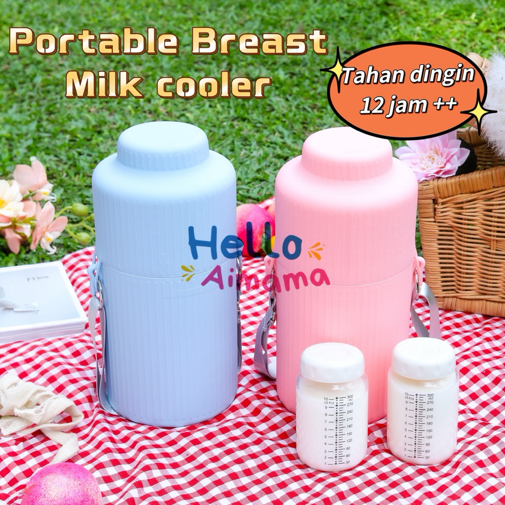 Jual Cooler Bag Tas asi penyimpanan dingin termos asi portable breast ...