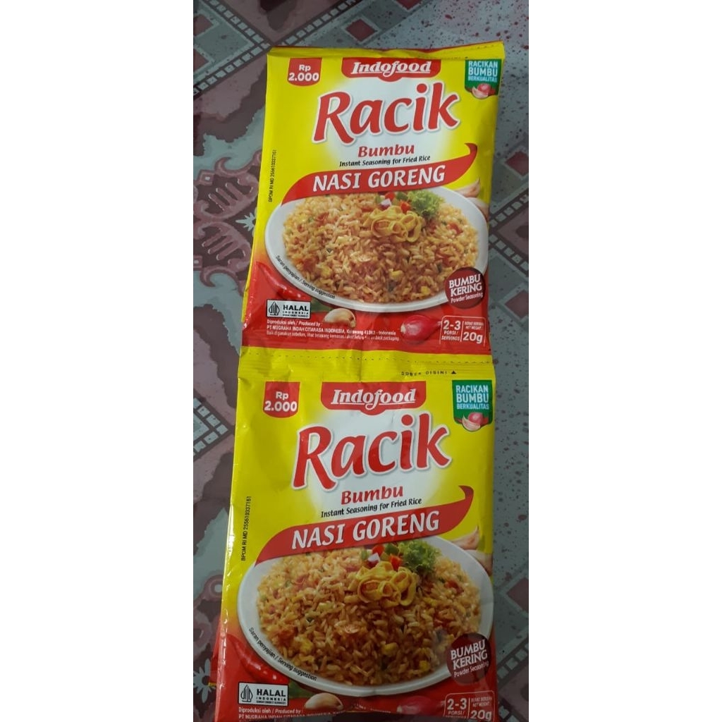 Jual Indofood Bumbu Racik Nasi goreng, Ikan Goreng 20 g | Shopee Indonesia