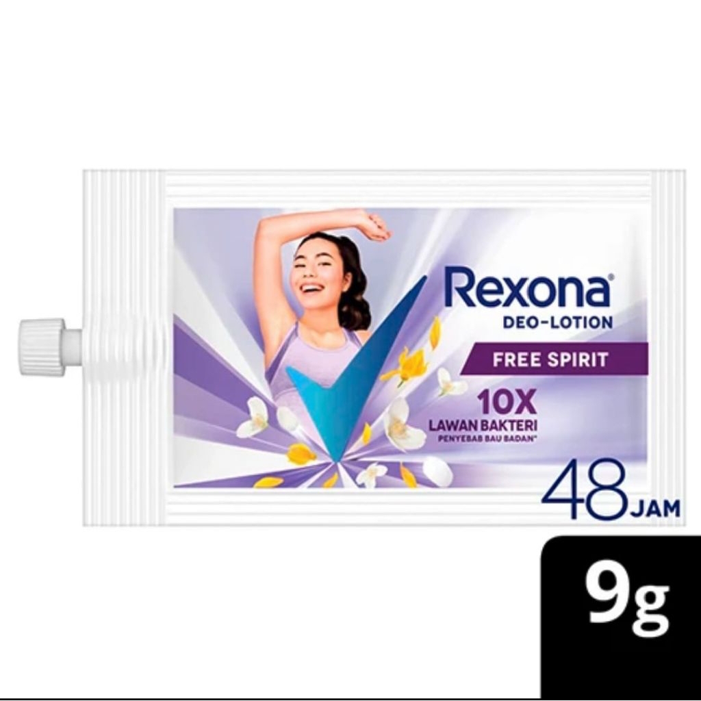 Jual Rexona Deo-Lotion Free Spirit (1 Renceng = 12pcs) | Shopee Indonesia