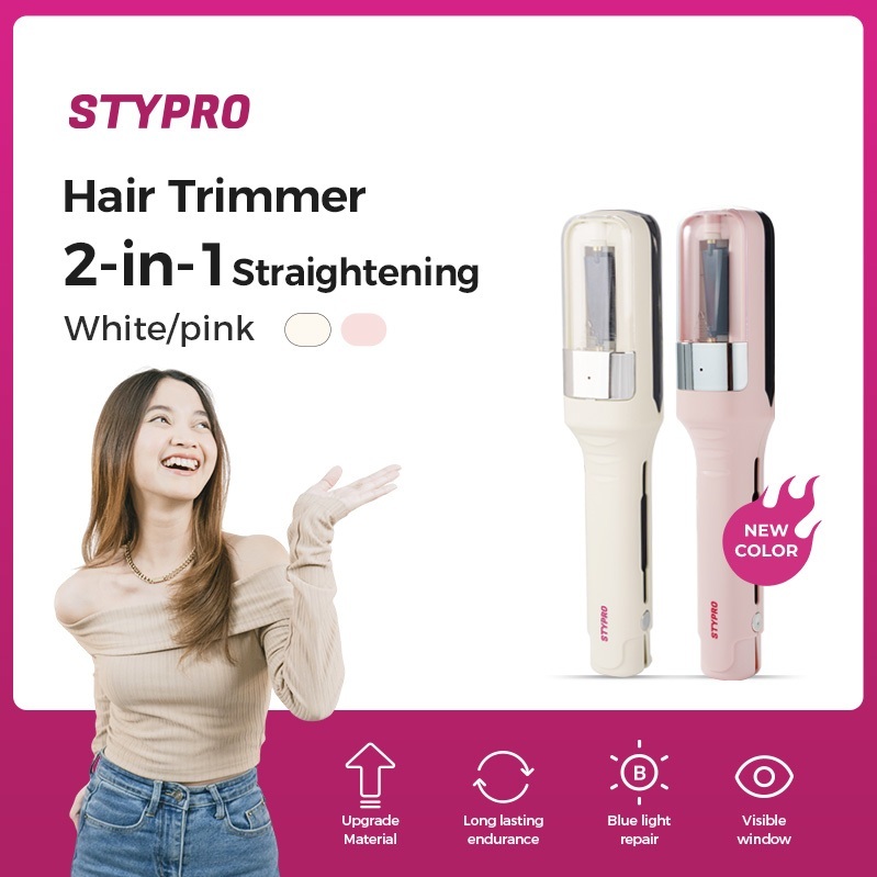 Jual STYPRO 2in1 Hair Trimmer - Alat Merapikan Ujung Rambut Rusak ...