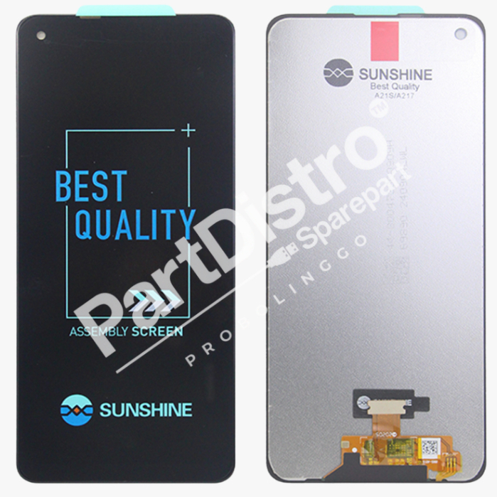 Jual LCD SAM A217/A217F (GALAXY A21S) BLACK FULLSET TOUCHSCREEN TESTED ...