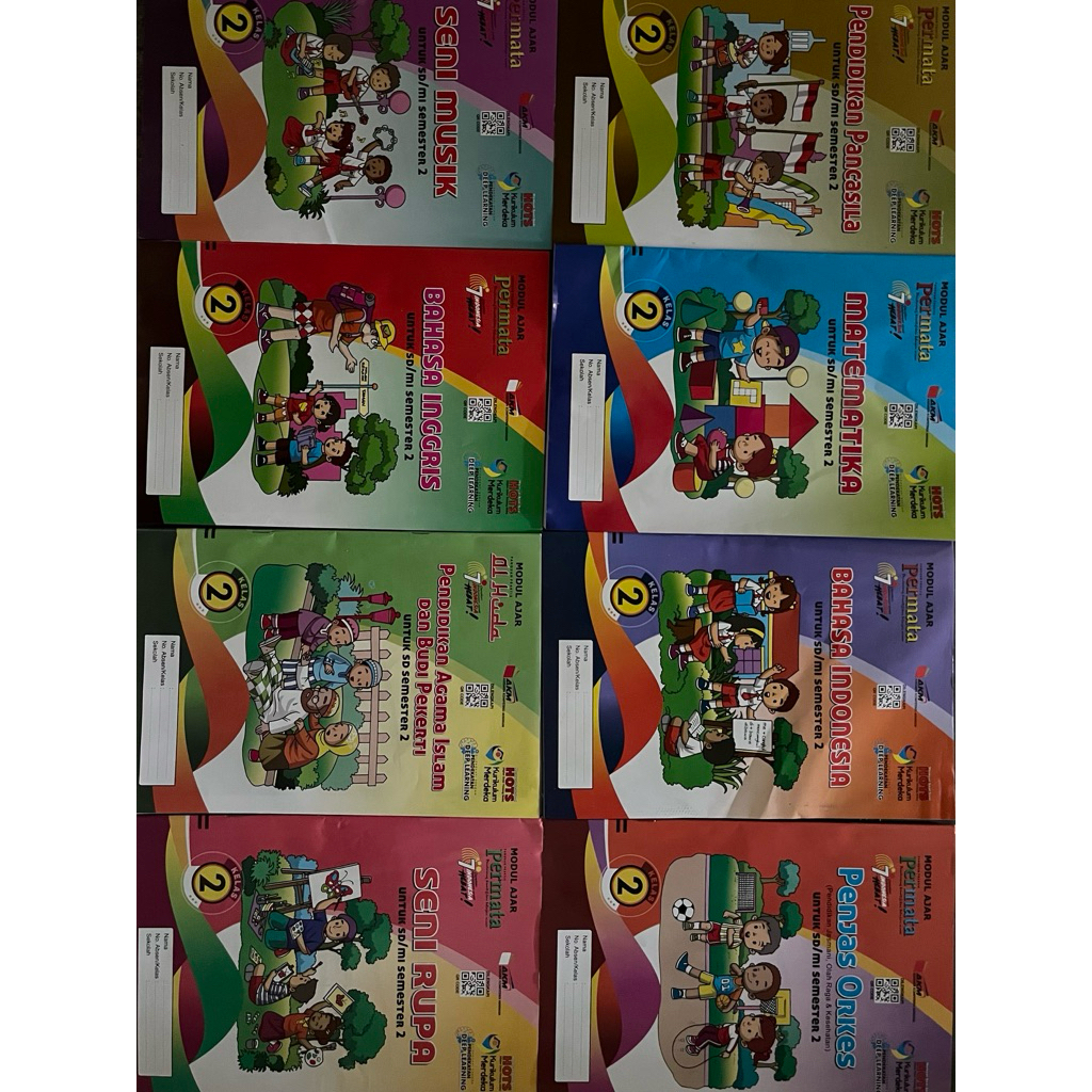Jual buku lks permata semester 2 kelas 2 2025-2025 kurikulum merdeka ...