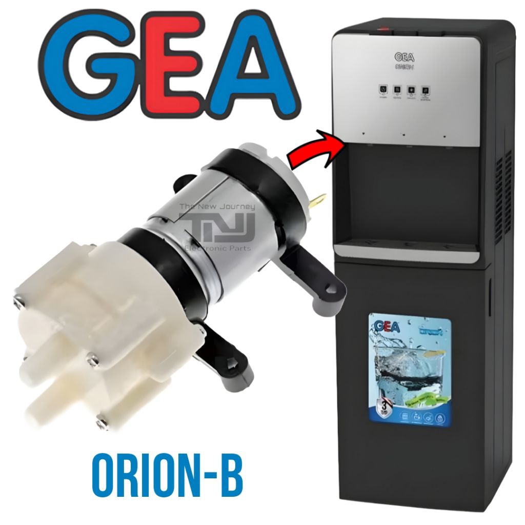 Jual Pompa Dispenser Galon Bawah GEA ORION-B DC 12 Volt Original ...