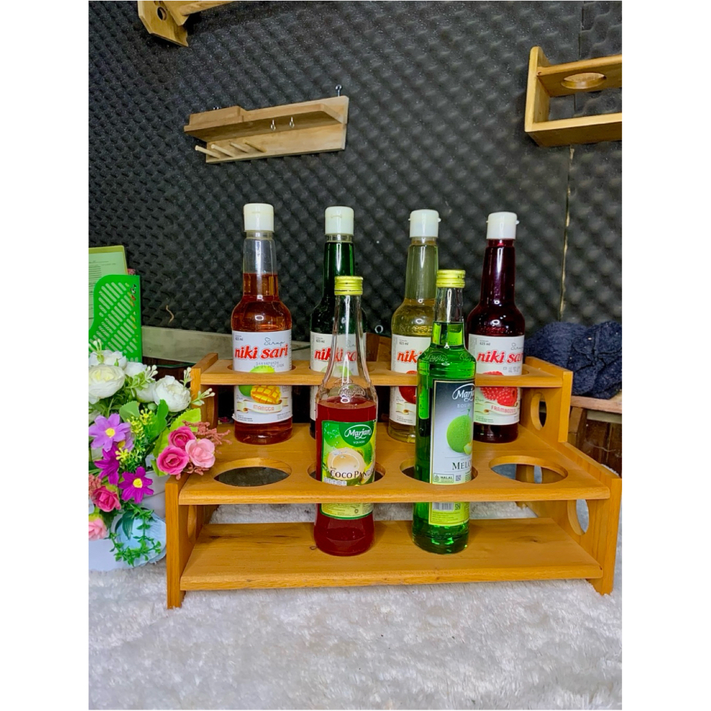 Jual Rak botol sirup ,rak botol kecap, rak botol saus , rak botol ...