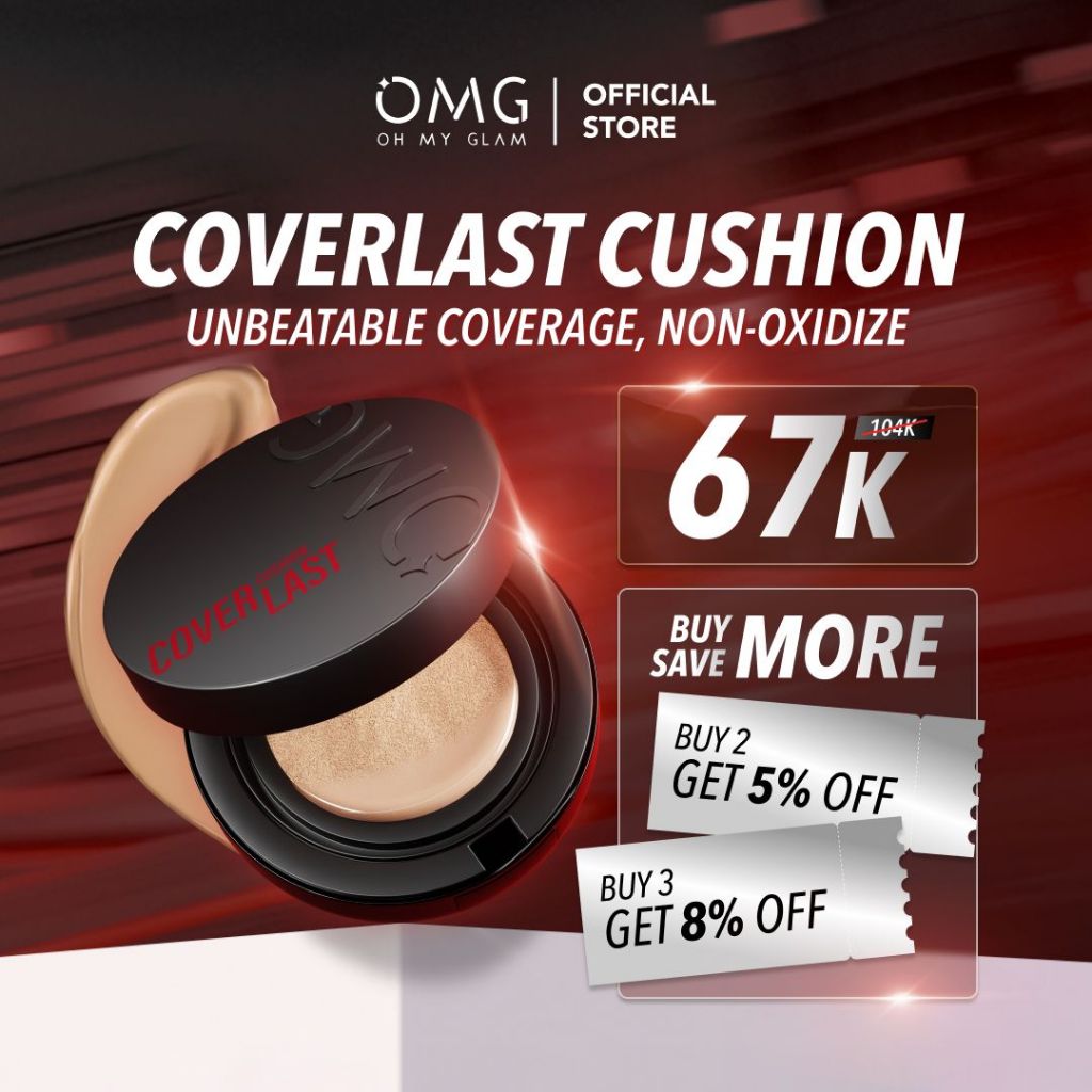 Jual OMG Oh My Glam Coverlast Cushion 15g - Cushion Foundation ...