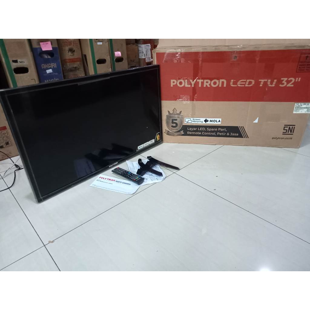 Jual Digital TV Polytron 32In HD Sudah gak pakai STB Kondisi bekas ...