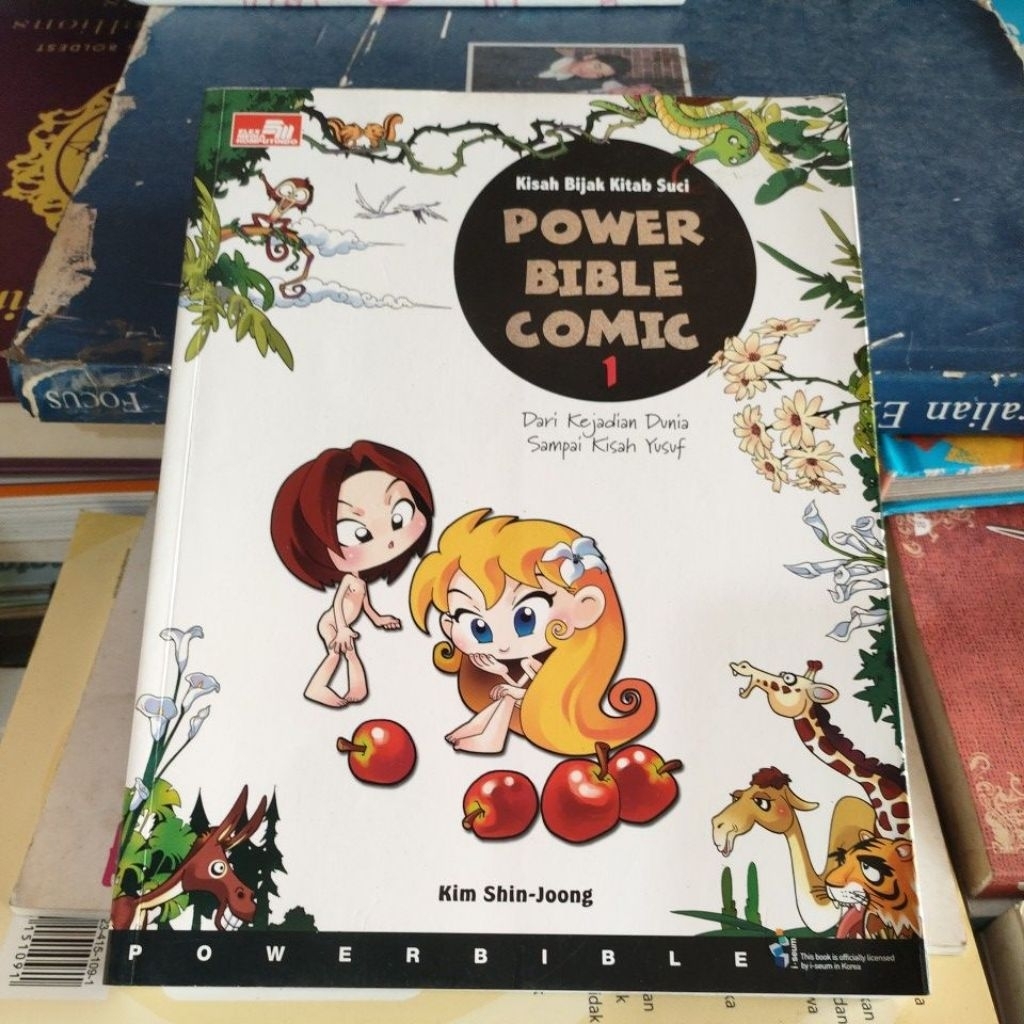 Jual Buku Power Bible Comic 1 dari kejadian dunia sampai kisah Yusuf by ...