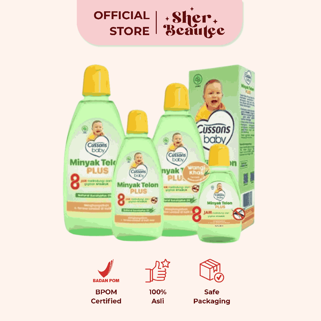 Jual Cussons Baby Telon Oil Minyak Telon Oil Plus 8 Hours 30ml | 60ml ...