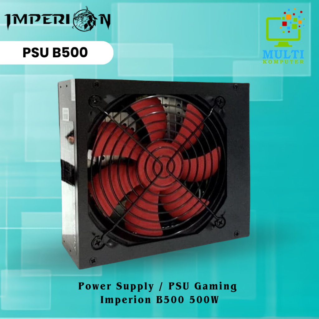 Jual Power Supply / PSU Gaming Imperion B500 500W | Shopee Indonesia