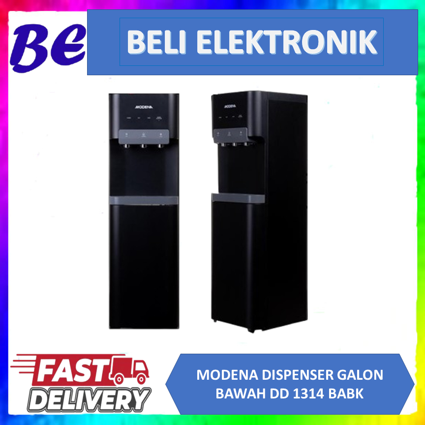 Jual MODENA DD1314BABK Dispenser Air Galon Bawah - Bottom Loading Panas ...