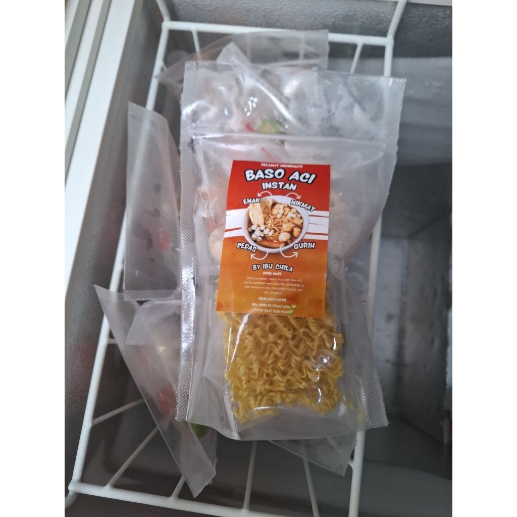 Jual BASO ACI INSTAN/ BOCI INSTAN/CEMILAN INSTAN HALAL MUI BY IBU CHILA ...