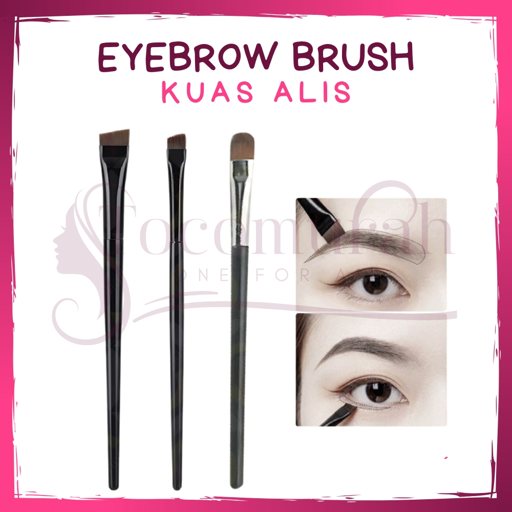 Jual Kuas Makeup Alis Eyeliner Tipis Presisi Bahan Sintetis Cocok untuk ...