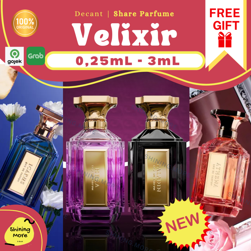 Jual [FREE GIFT] VELIXIR PARFUM [ Decant / Share in jar ] Paladin Hera ...