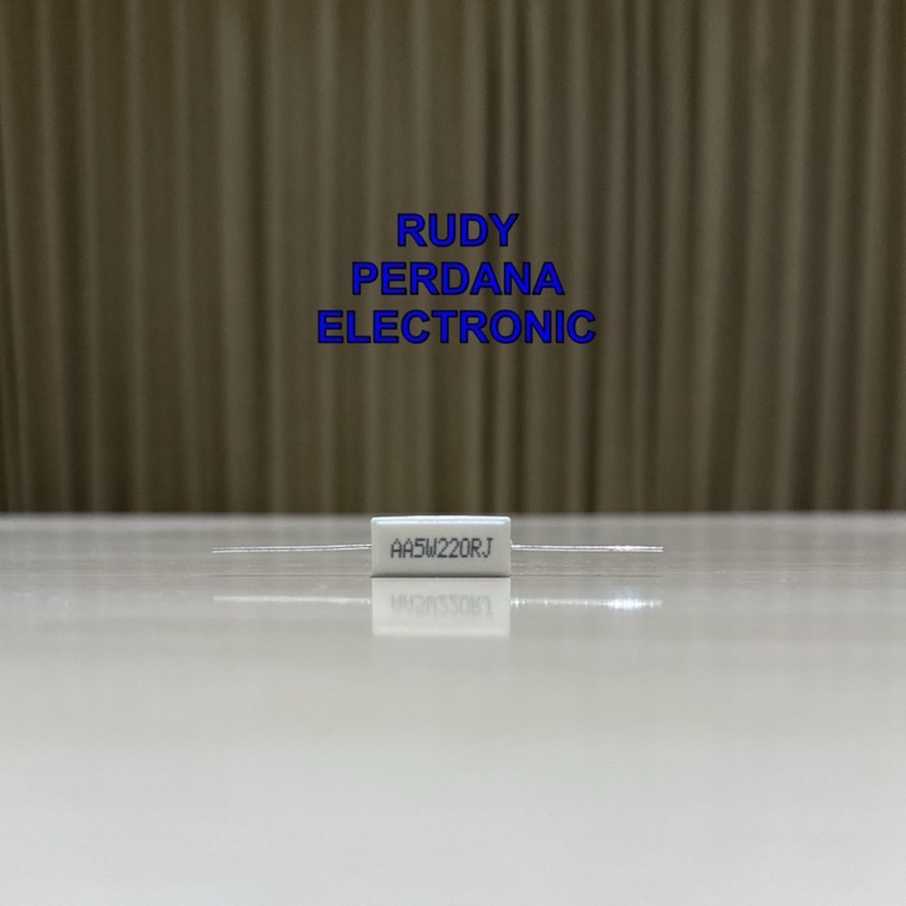 Jual RESISTOR 5 WATT 5W 220OHM 220 OHM 220R 220 R | Shopee Indonesia