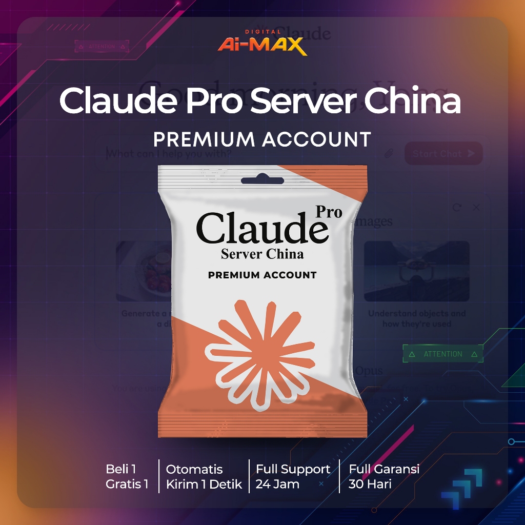 Jual [Private30Hari] Claude AI Private | Claude AI Pro China | Claude ...
