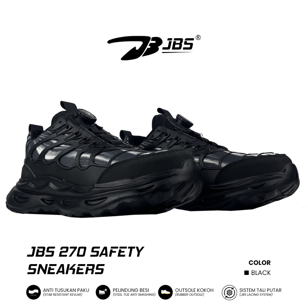 Jual Sepatu Safety Sneakers JBS 270 Plastic Toe Cap | Shopee Indonesia