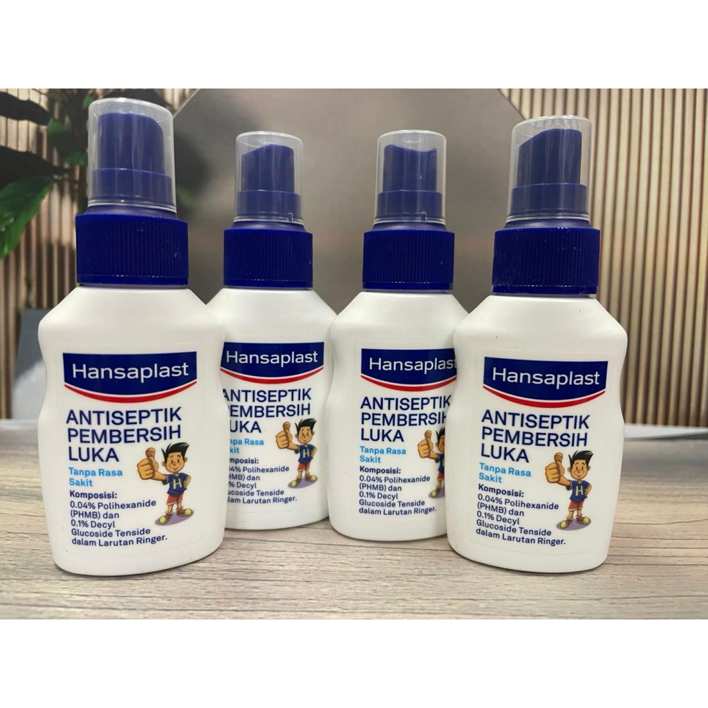 Jual Hansaplast Spray Antiseptic Pembersih Luka 40 ml | Shopee Indonesia