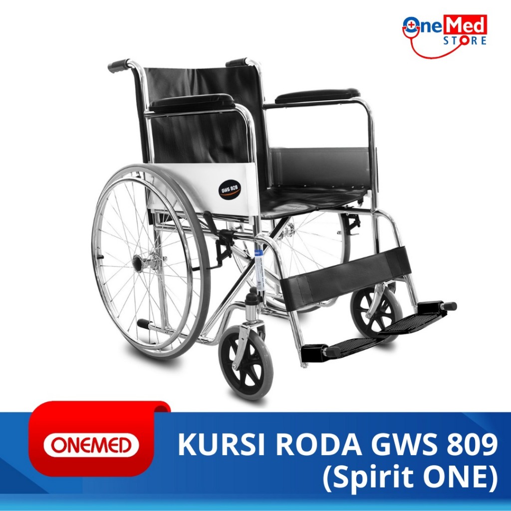 Jual ONEMED Kursi Roda GWS 809 (Spirit One) BN | Shopee Indonesia