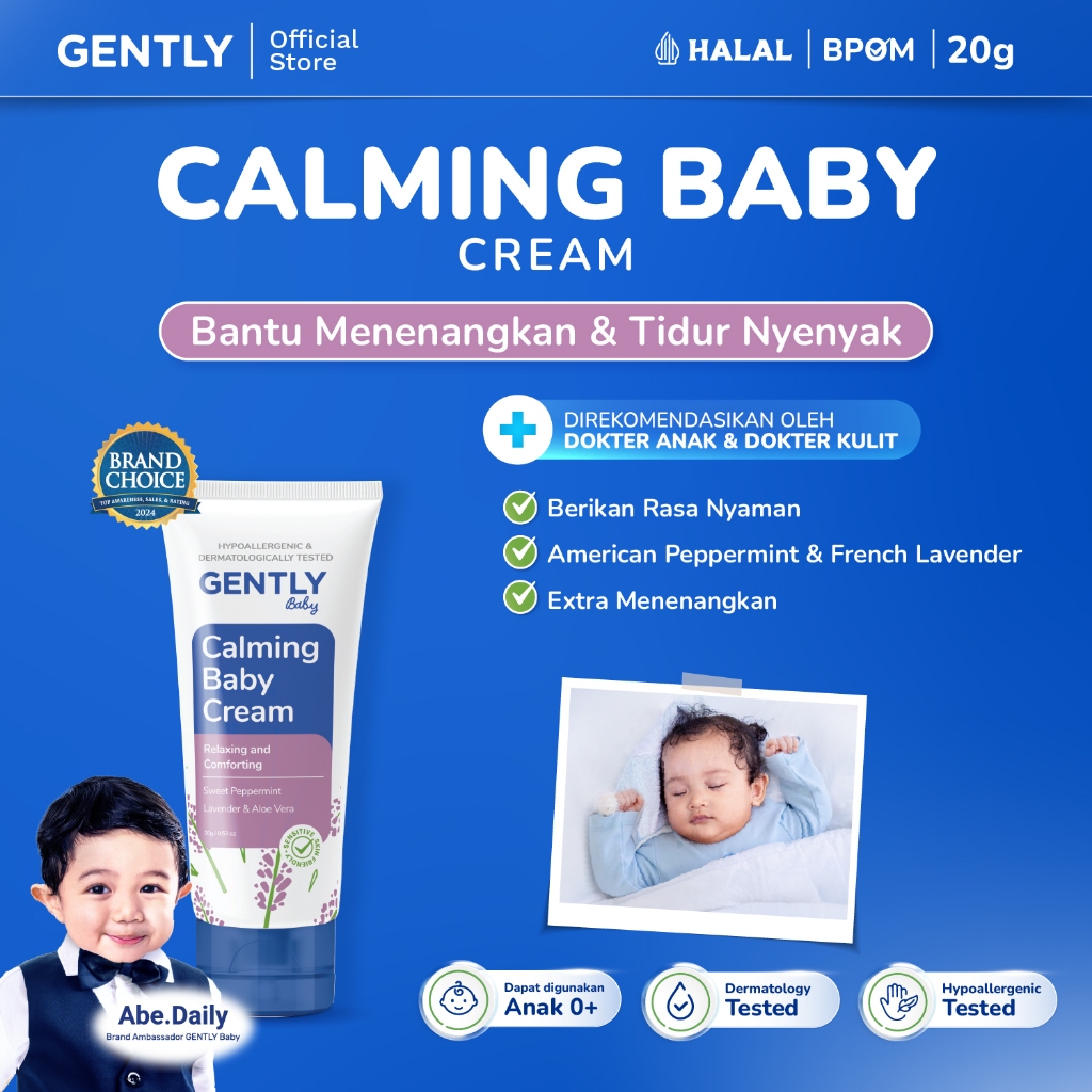 Jual Calming Baby Cream 20 g - Perlengkapan Bayi Newborn - Tidur ...