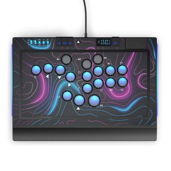 Jual Qanba Sapphire Leverless Arcade Stick Controller hitbox | Shopee ...