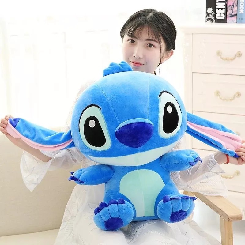 Jual Mainan Boneka Stuffed Plush Kartun Disnei Liiloo & Stiittch Import ...