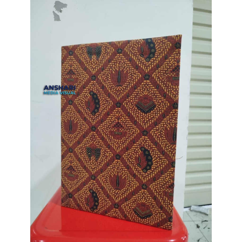 Jual Map Sampul Ijazah/Rapor Polos Bahan Beludru Tebal (Bludru) Batik ...