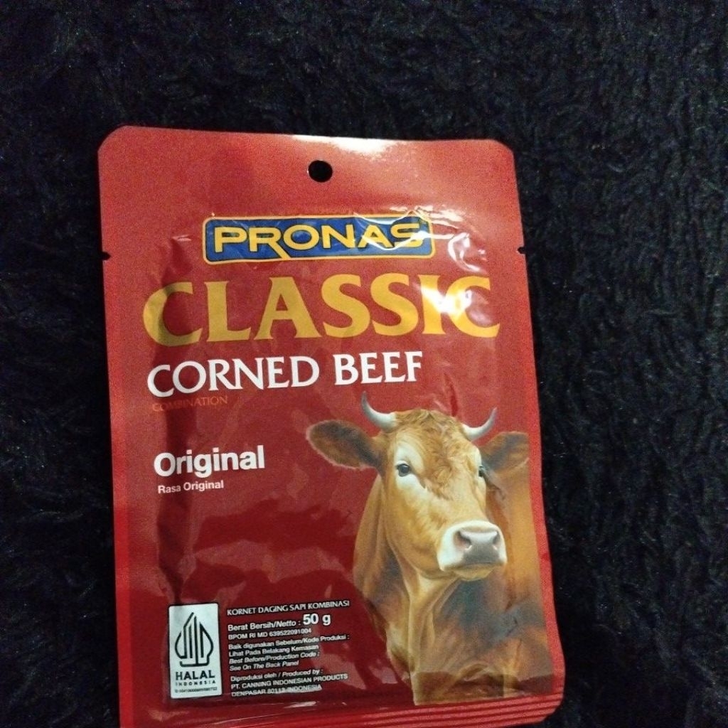 Jual Pronas classic corned 50gr kornet daging sapi | Shopee Indonesia