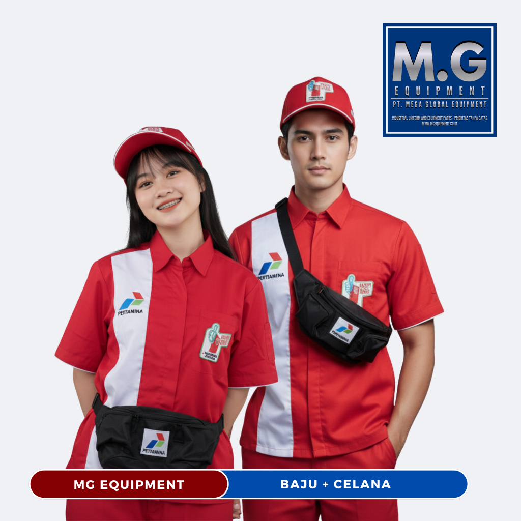 Jual Seragam spbu operator pertamina pasti pas merah | Shopee Indonesia