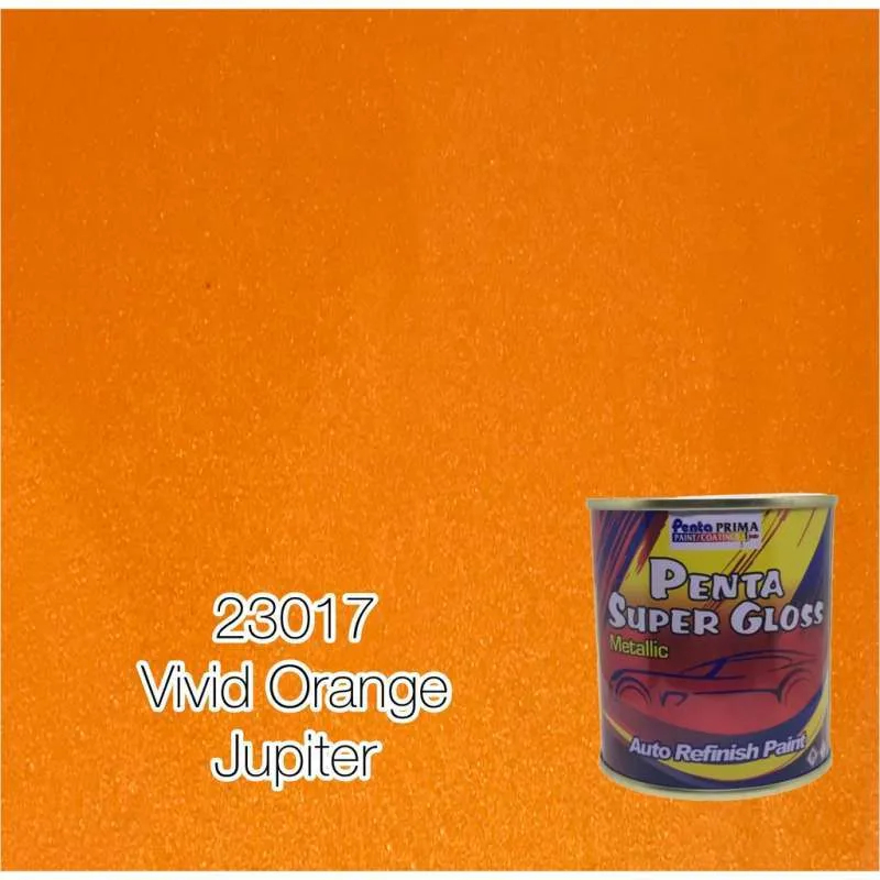Jual PENTA SUPER GLOSS VIVID ORANGE JUPITER MET 5461-23017 / CAT DUCO ...