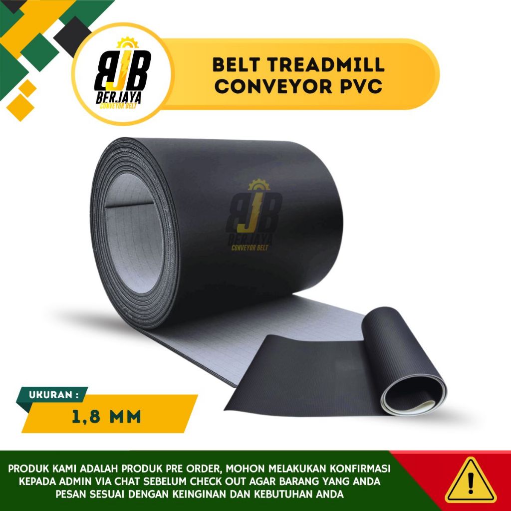 Jual Belt Treadmill PVC Tebal 1.8mm Kuat | 45x140 cm/E | Sparepart ...