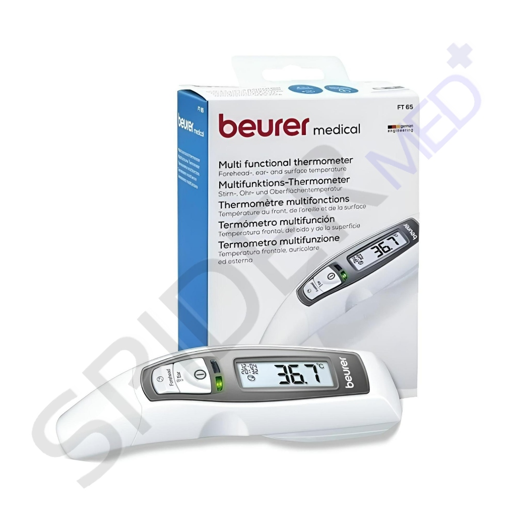 Jual Beurer FT-65 Thermometer Digital 6in1 Ear & Forehead Beurer FT65 ...