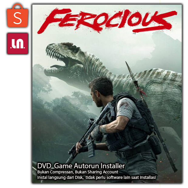 Jual FEROCIOUS (2025) - PC DVD Game Autorun Installer | Shopee Indonesia
