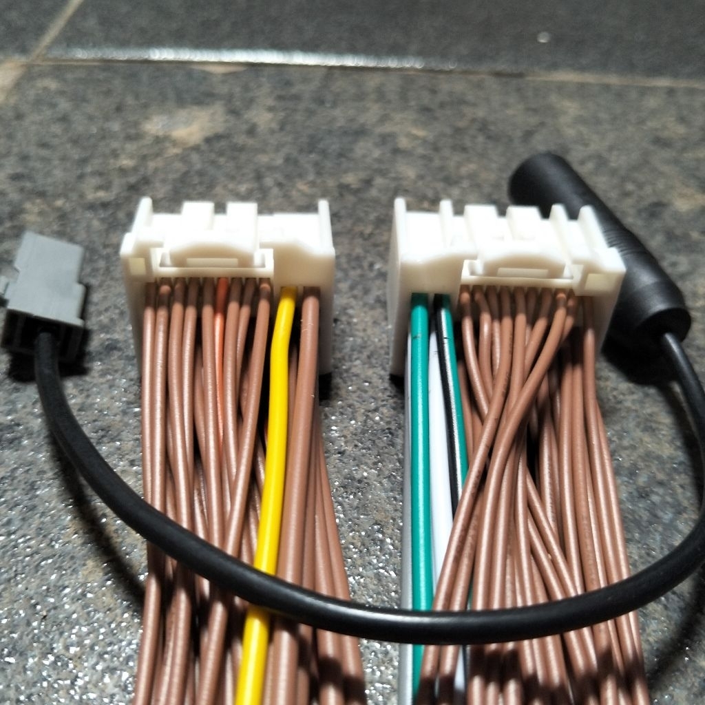 Jual Kabel Socket Headunit Bawaan / ORI Hyundai FULL KABEL Creta Xforce ...