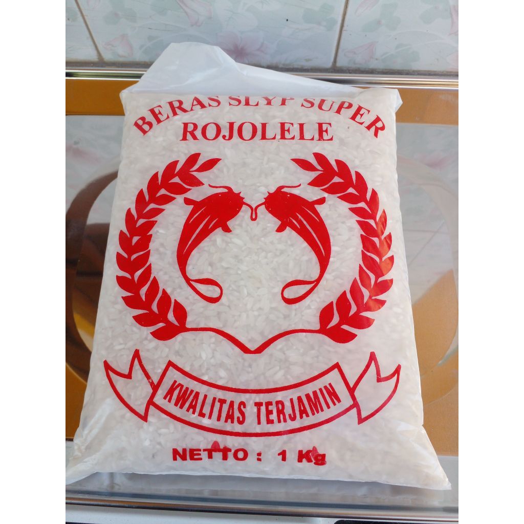 Jual Beras rojo lele 1kg pulen premium | Shopee Indonesia