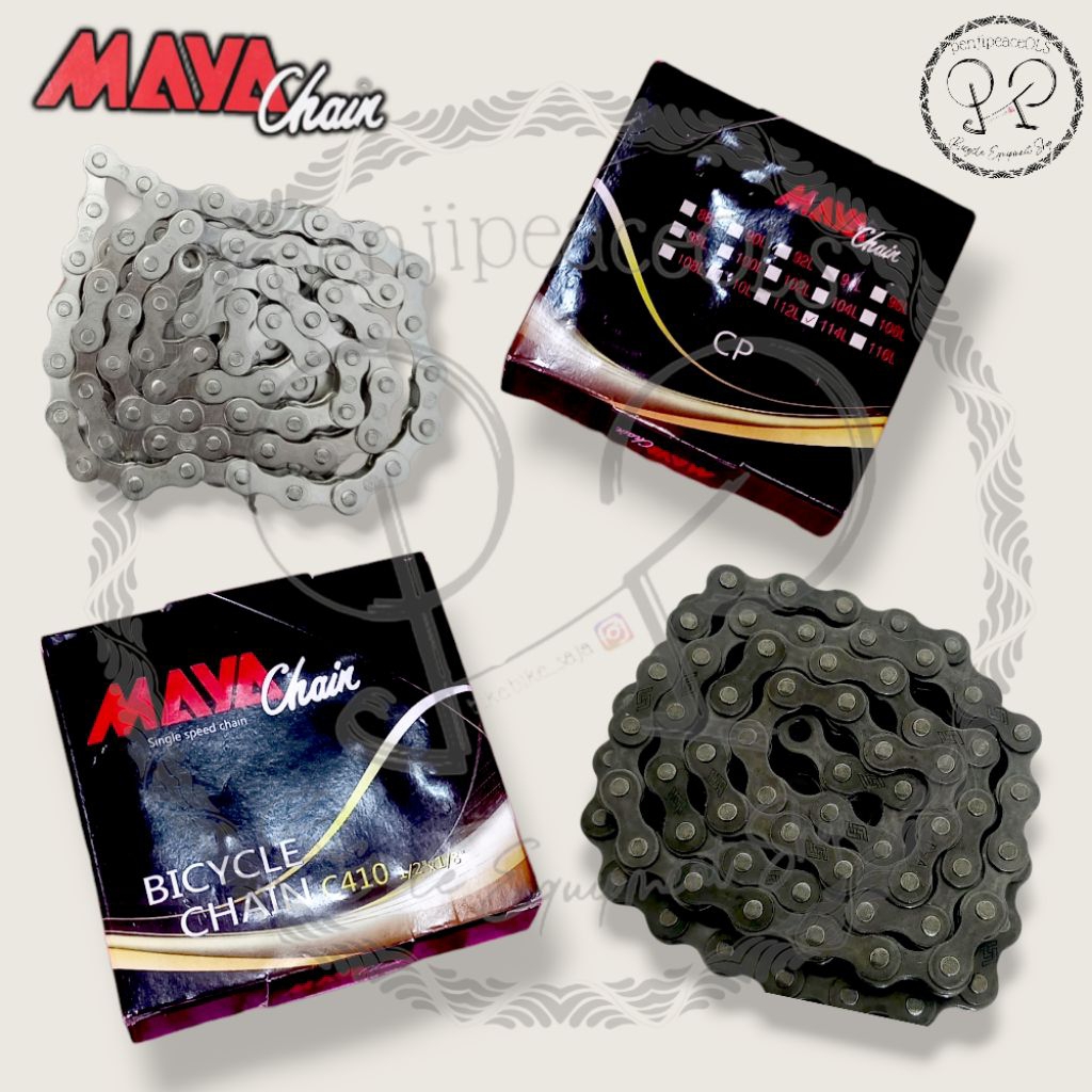 Jual Rantai maya single speed chrome chain rantai chrome rante sepeda ...