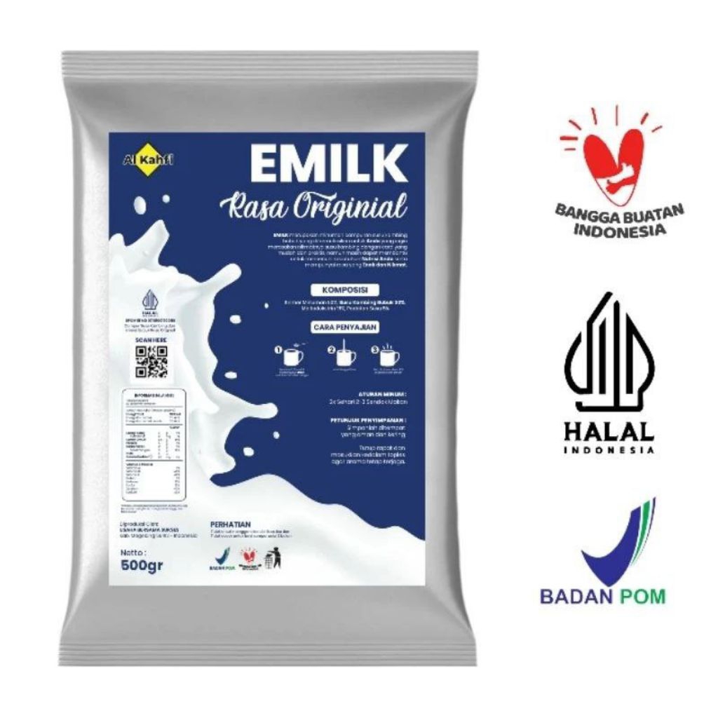 Jual Emilk Susu Kambing Etawa Plus Herbal 500 Gram | Shopee Indonesia
