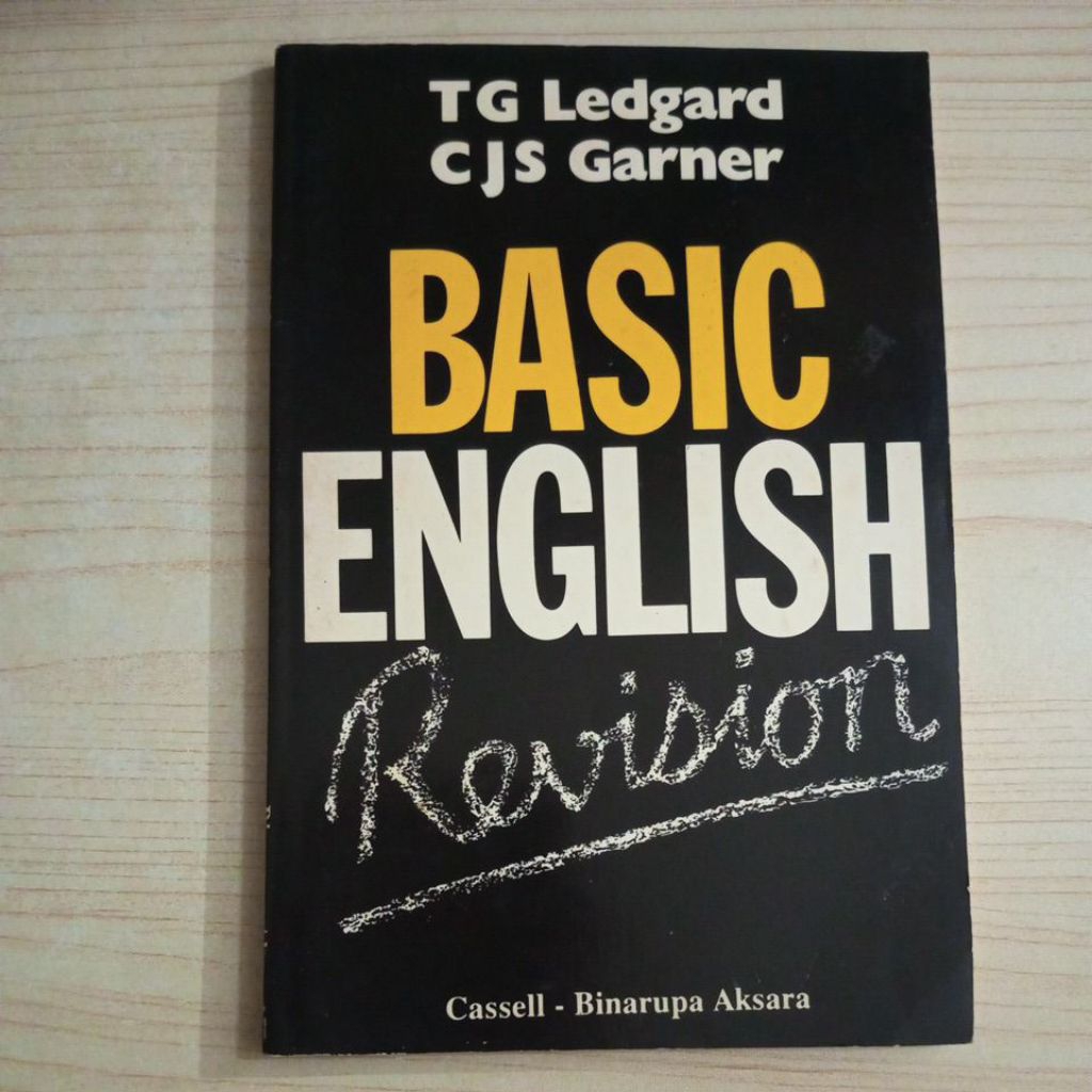 Jual BUKU BASIC ENGLISH REVISION BY T G LEDGARD AND C J S GARNER ...