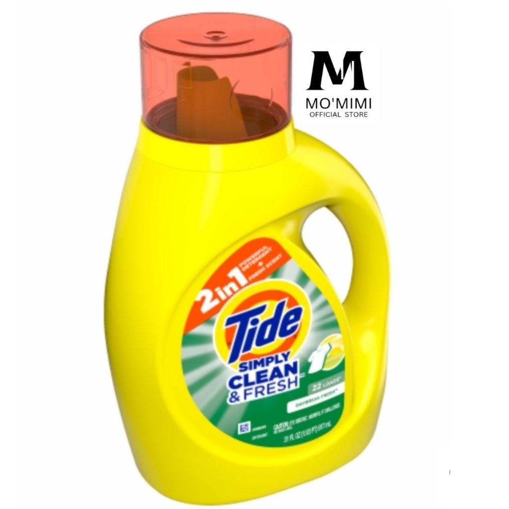 Jual Tide 2 in 1 Powerfull Detergent + Fresh Scent Simply Clean and ...